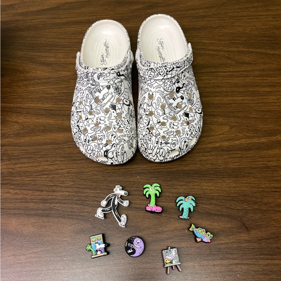 CROCS | Shoes | Limited Edition Steven Harrington Crocs 222 Size 1 ...